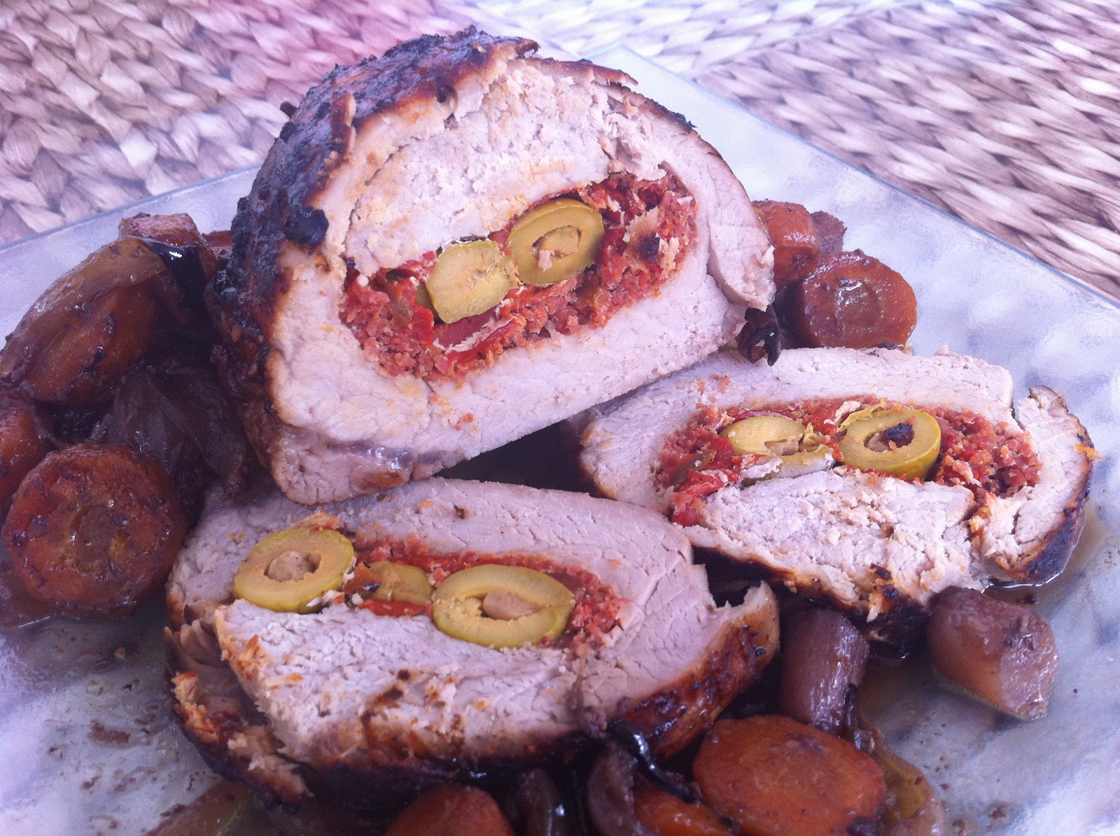 María's Recipe Book: Lomo de cerdo relleno [Horno]